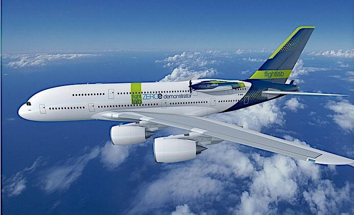 AVION VERT – Airbus multiplie les initiatives pour décarboner les vols ...