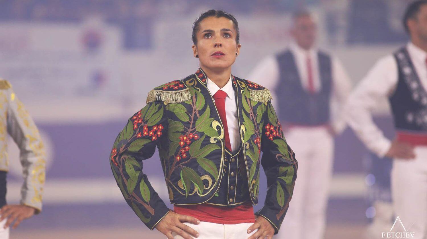 Caroline Noguès Larbère, première femme cheffe de cuadrilla de l ...