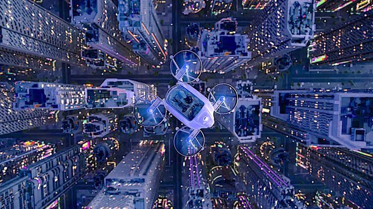 TAXIS VOLANTS - Des eVTOLs pour les Jeux Olympiques de Paris - PresseLib
