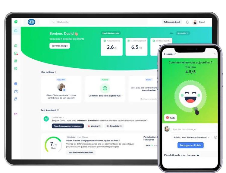Zest me up devient numéro 1 français de la Management Tech - PresseLib