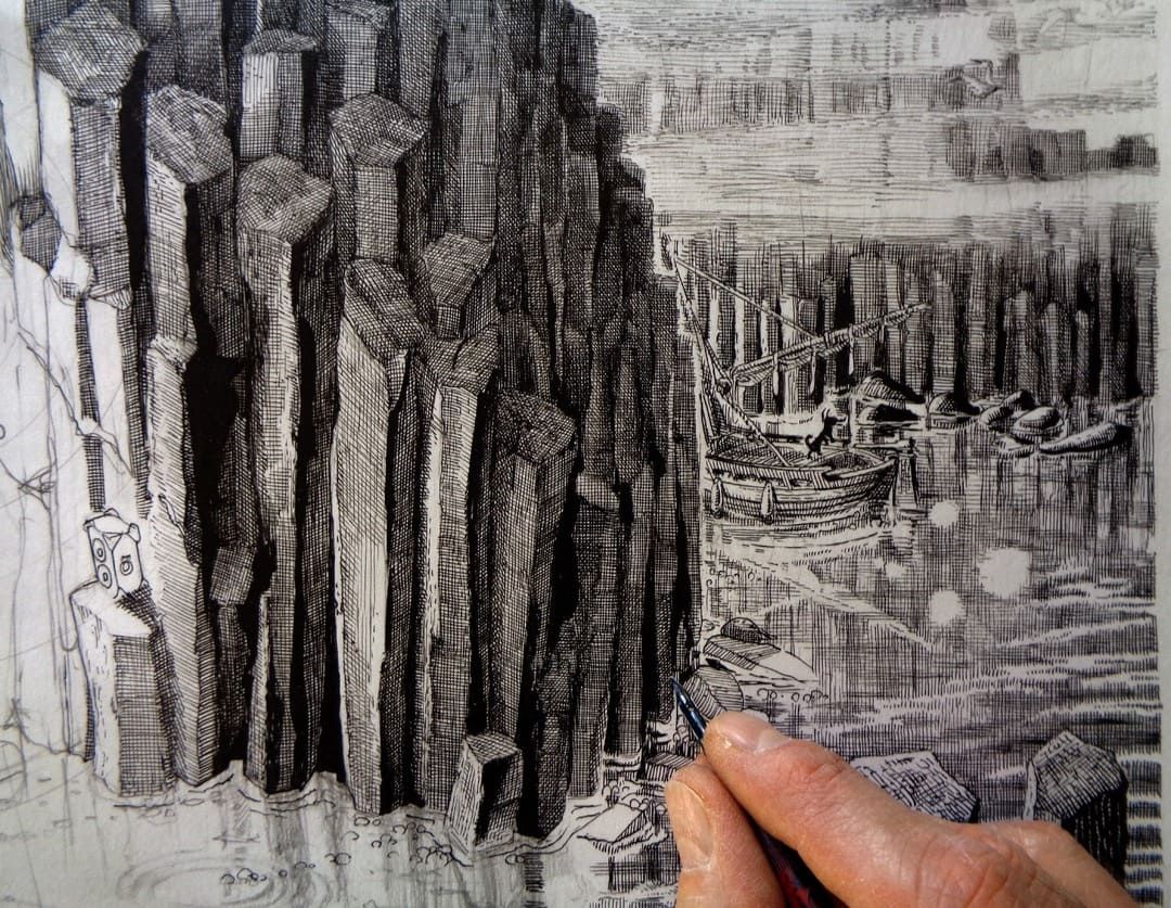 Vincent Marco sublime la traditionnelle encre de Chine. - PresseLib