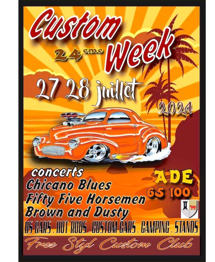 CUSTOM WEEK – Rendez-vous des passionnés de voitures à Adé - PresseLib