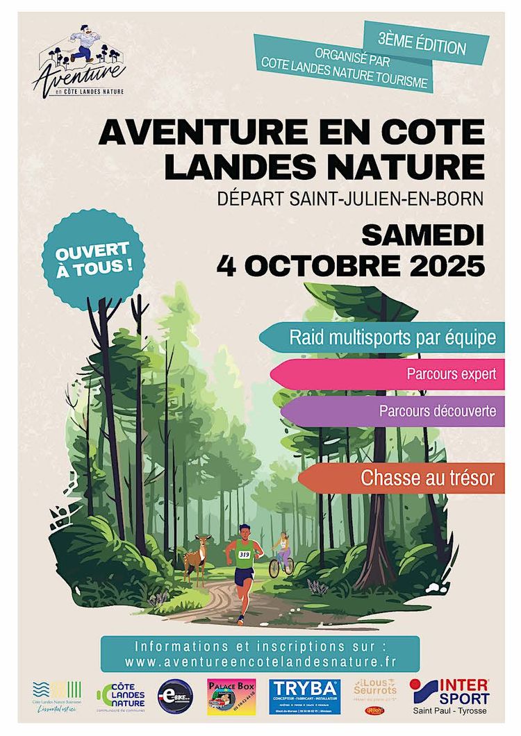 AVENTURE - Côte Landes Nature : le raid qui dépasse la simple ...